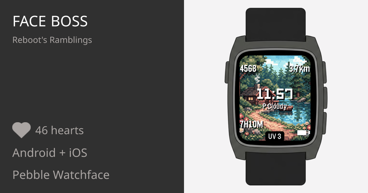 Face Boss - Pebble Appstore